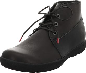 Think Think GEOAG Herren chromfrei gegerbte nachhaltige Stiefelette, SCHWARZ/Kombi 0000, 41.5 EU