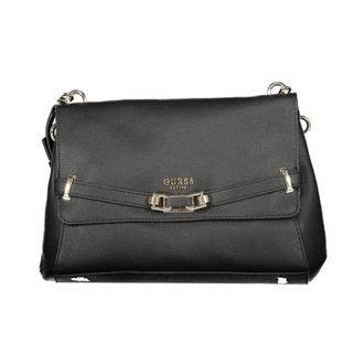 Guess Schwarze Satchel Handtasche Stilvoll Praktisch - - Bags - Damen - Schwarzk - ONE SIZE