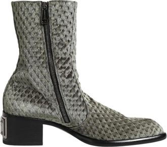 Dolce & Gabbana Damen, Schuhe, Grau, 44 EUGröße