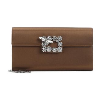 Roger Vivier Dragonfly Envelope - - Bags - Damen - Braun - ONE SIZE