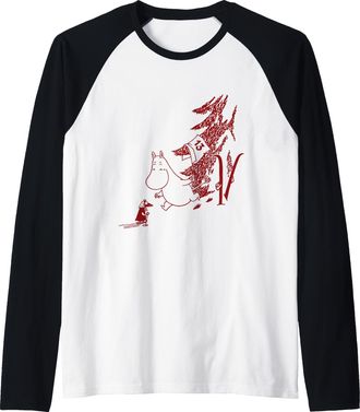 Moomin Red Moomintroll Apres Ski Wintersportspiele Raglan