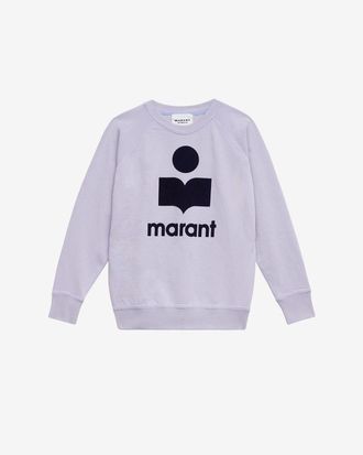 Isabel Marant Sweatshirt Millyny - Femme - Lilac/dark Navy - Taille 34 - Marant &Eacute;toile