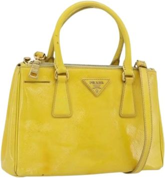 Prada Pre-owned Sac &agrave; main vintage - Femme - Pre-owned - Jaune - Taille: ONE Size