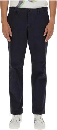 Paul Smith Pantalon coupe ajust&eacute;e moderne - Homme - Pantalons - Bleu - Taille: W38