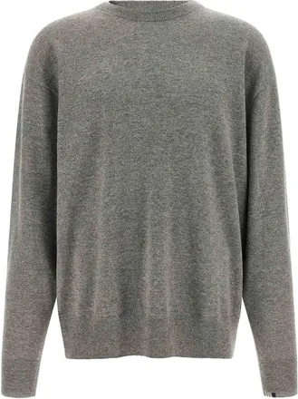 Extreme Cashmere Pull Col Rond - Gris