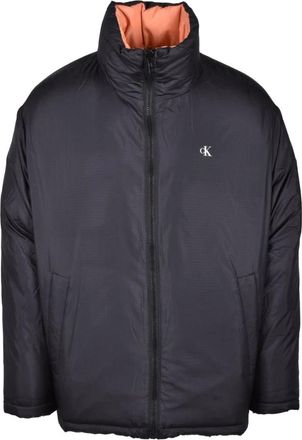 Calvin Klein Jeans Homme, Vestes, Noir, Taille: XL Veste Doudoune Réversible