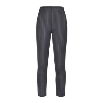 Pinko Gestreifte Hose f&uuml;r einen stilvollen Look - - Trousers - Damen - Blau - S