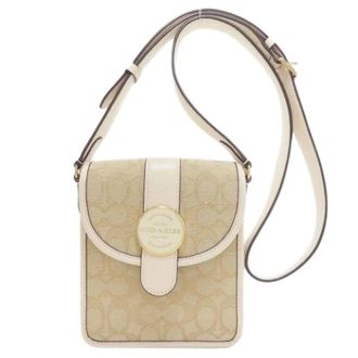 Coach Pre-owned Signature Shoulder Bag - - Pre-owned - Damen - Beige - ONE SIZE