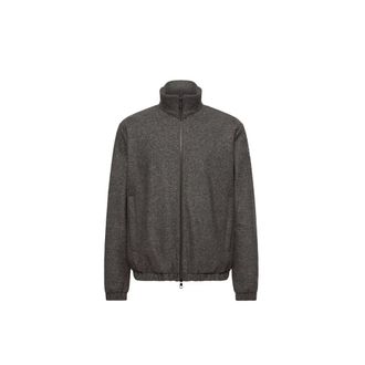 Moncler Limberl Flannel Short Down Jacket - Homme - Vestes - Gris - Taille: XL