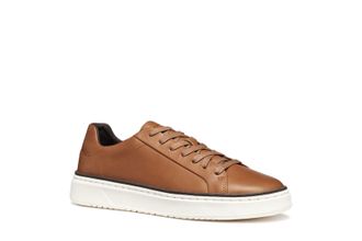 Geox Herren U ZACKERTY Sneaker, Brown, 45 EU