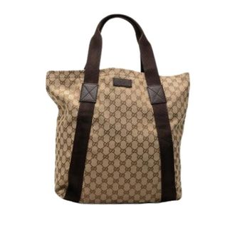 Gucci Sac cabas en toile Pre-owned - Femme - Pre-owned - Beige - Taille: ONE Size