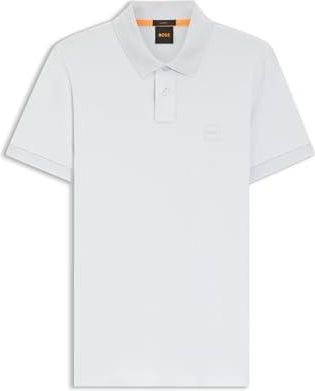 BOSS Hommes Passenger Polo Slim Fit en Coton Stretch à Patch Logo