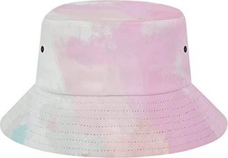 Generic Texture À Blocs De Couleur (4) Seau Chapeau Unisexe Chapeau Pêche Mode Bucket Hat pour Loisirs Plage Hommes