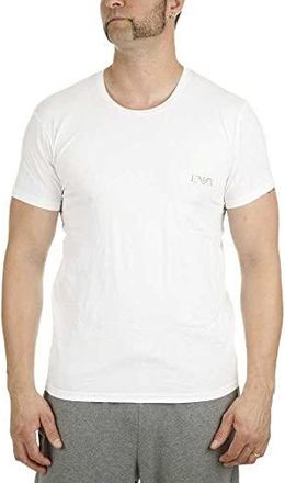 Emporio Armani 110853CC534 Haut de Pyjama, Blanc (Bianco 00010), L Homme