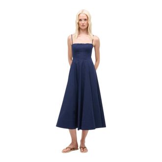 Staud Staud, Damen, Kleider, Blau, SGr&ouml;&szlig;e