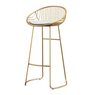 Generic Hohe Barhocker mit R&uuml;ckenlehne, hohe Barhocker f&uuml;r K&uuml;cheninseln, Barst&uuml;hle mit hoher Polsterung