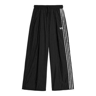 Yohji Yamamoto Femme, Pantalons, Noir, Taille: 36 FR RE 3S Wide PT