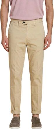 Mason's Homme, Pantalons, Beige, Taille: 2XL Pantalon Chino Boston