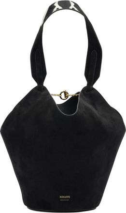Khaite Femme, Sacs, Noir, Taille: ONE Size Lotus Mini Tote