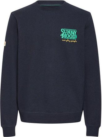 Blend Rundhalspullover BHSun L&auml;ssiges Sweatshirt mit Backprint