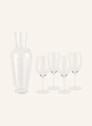Riedel 4er-Set Weingl&auml;ser Veritas Cabernet Mit Dekanter transparent