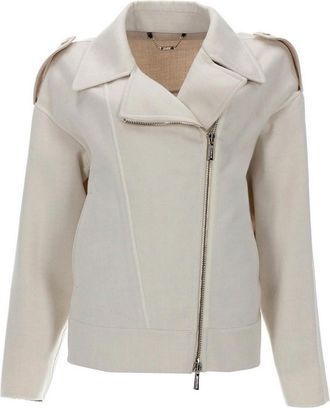 Moorer Casualjacke - Wei&szlig;