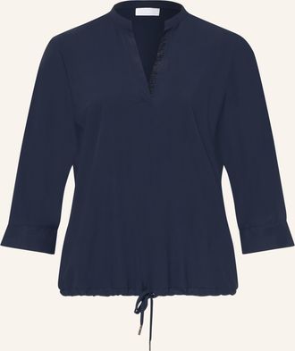 Sportalm Blusenshirt Mit Schmucksteinen Und 3/4-Arm blau