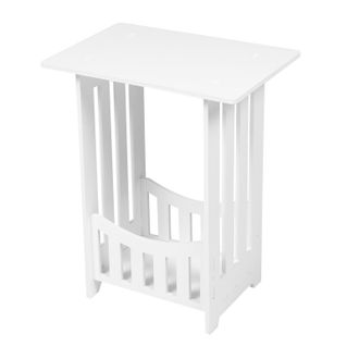 BESPORTBLE PAMINGONO Moderner Beistelltisch aus Robustem Material mit Glatter Oberfl&auml;che Praktisches Regal f&uuml;r Schlafzimmer und Wohnzimmer Kompakter Mini nachtti