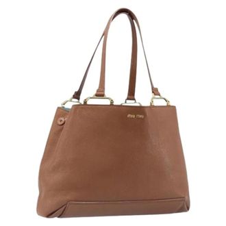Miu Miu Damen, Pre-Owned, Braun, ONE SIZEGr&ouml;&szlig;e