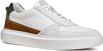 Geox MAN U DEIVEN Cupsole/Vulcanized Off White/Cognac 46_EU