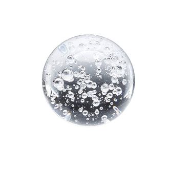 BESPORTBLE Transparente Kristallkugel Ornament Blasenform Garten Dekoration Steingarten Kunst Handmade Geschenk F&uuml;r Freunde Und Familie