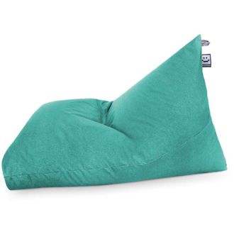 Happers Pouf Pyramide Naylim Mate pour Ext&eacute;rieur Turquoise XL Turquoise