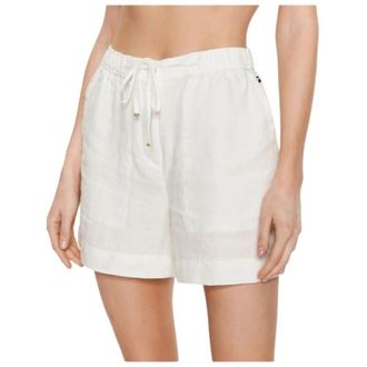 Tommy Hilfiger Short Shorts - - Shorts - Damen - Wei&szlig; - S