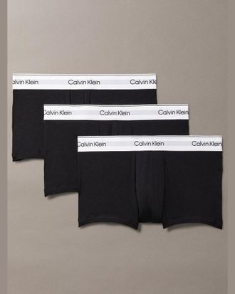 Calvin Klein 3er Pack Boxer-Trunks mit Labelbund in