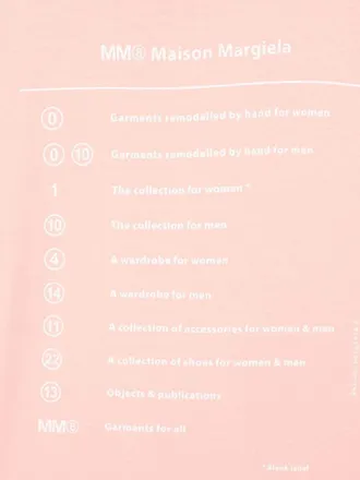 Maison Margiela Cotton T-Shirt - Pink