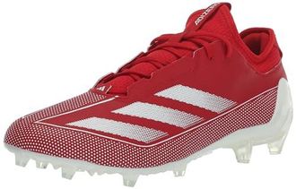 adidas Adidas Mens Adizero Electric.1 American Football Sneaker, Team Power Red/White/Team Power Red, 16