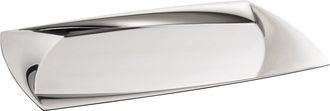 Sambonet Rosenthal Serviertablett - Lucy - rechteckig - Edelstahl 18/10-50x37cm