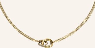 s.Oliver S.Oliver Halskette Aus Edelstahl gold