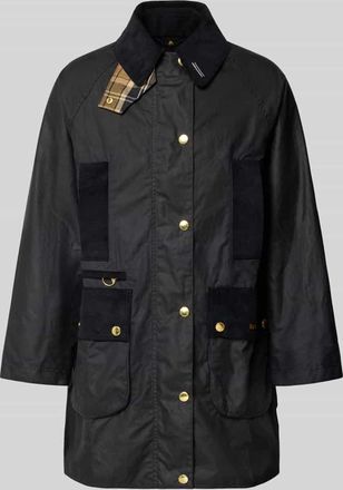 Barbour Regular Fit Funktionsjacke aus reiner gewachster Baumwolle