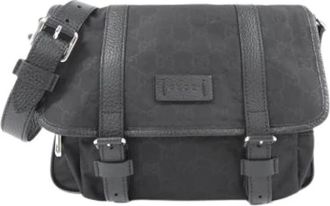 Gucci unisex, Pre-owned, Noir, Taille: ONE Size Sac bandouli&egrave;re vintage Pre-owned