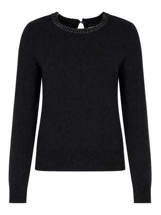 Alpha Studio V-Pullover - Schwarz
