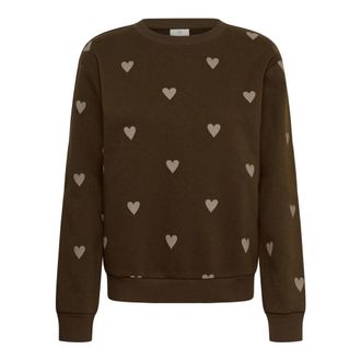 Kaffe Sweatshirts - - Sweatshirts & Hoodies - Damen - Braun - M