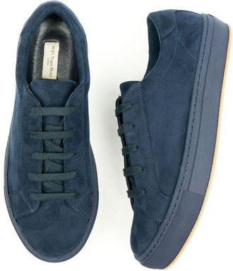 Will&rsquo;s Vegan Store Damen vegan Sneaker Vegan Wildleder Dunkelblau