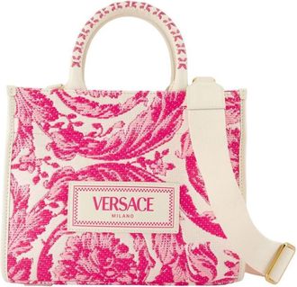Versace Shopper & Totes - Shopping Bag - Leather - Pink - Gr. unisize - in Rosa - für Damen