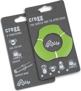 Brainstream cregg Brainstream, gr&uuml;n, Eier&ouml;ffner/Eierbecher/Serviettenhalter, A001274