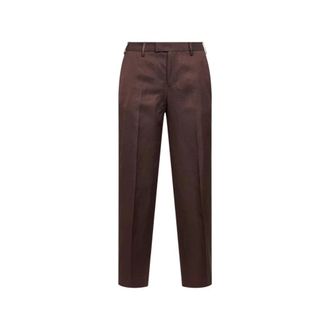 Pantaloni Torino Femme, Pantalons, Brun, Taille: 36 FR Emma Pantalons