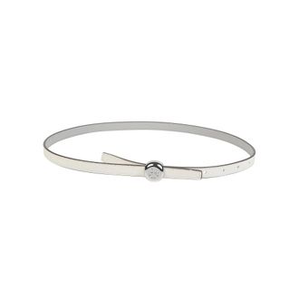 Tory Burch Femme, Accessoires, Blanc, Taille: M Romy Reversible Belt