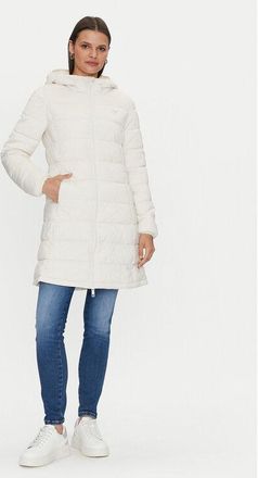 Guess Winterjacke New Aleta V4YL05 WF3X0 Weiß Long Fit