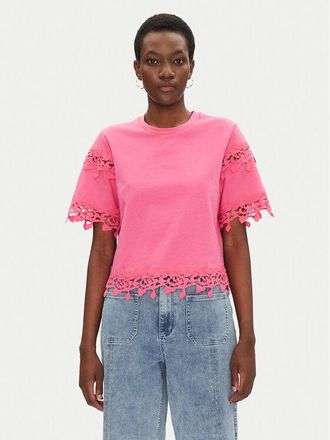 Morgan T-Shirt 251-DFUTUR M Rosa Regular Fit