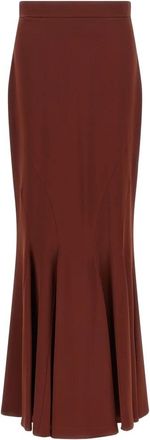 Max Mara Tabarin Langer Rock - - Skirts - Damen - Braun - S